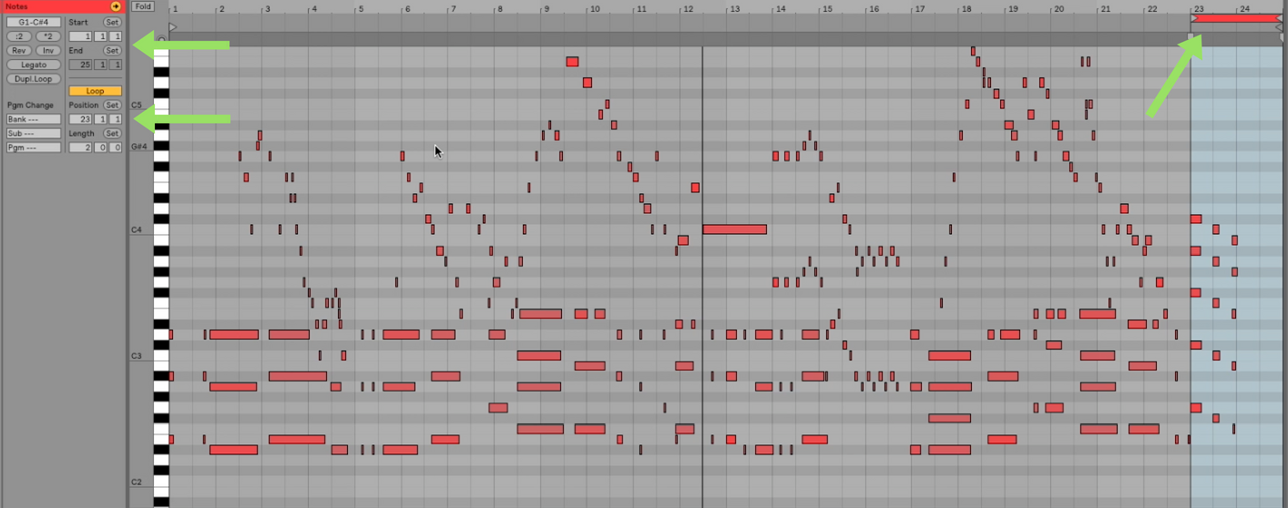 Start, Stop, And Loop: Session View - LiveKeyboardist